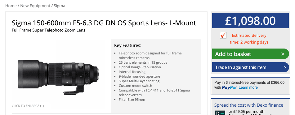 So what do you think of the new 150-600 f/5-6.3? - Olympus UK E-System User Group