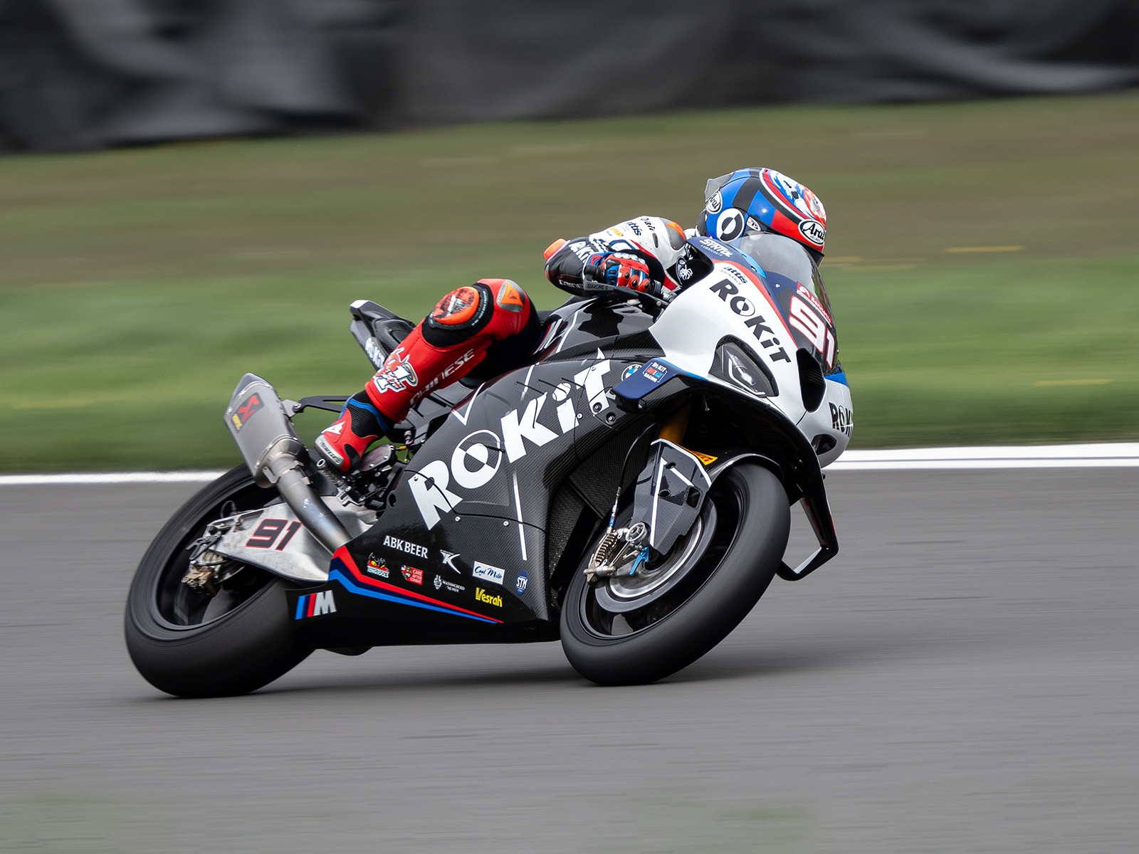 British Superbike Championship test day Donington Park - Olympus UK E ...